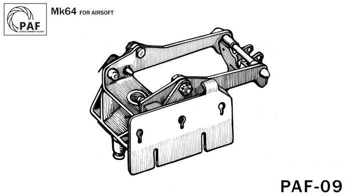 MK64 Mount (For MK19) :: Penghu-armament-factory